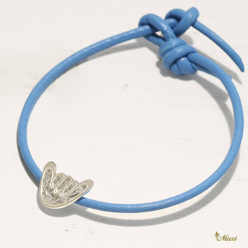 [Silver 925] Aloha Bracelet -Shaka (B0608) – Maxi Hawaiian Jewelry マキシ ...